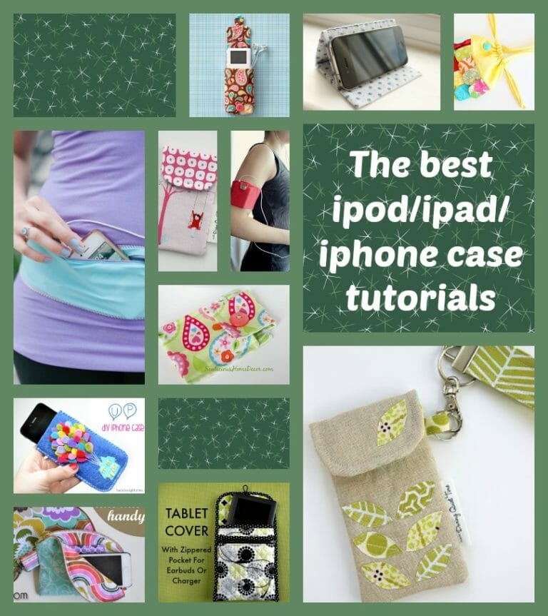 Tech and tablet cases - the best free patterns | So Sew Easy