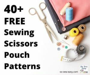 40+ Free Sewing Scissors Pouch Patterns: Protect You & Your Investment ...